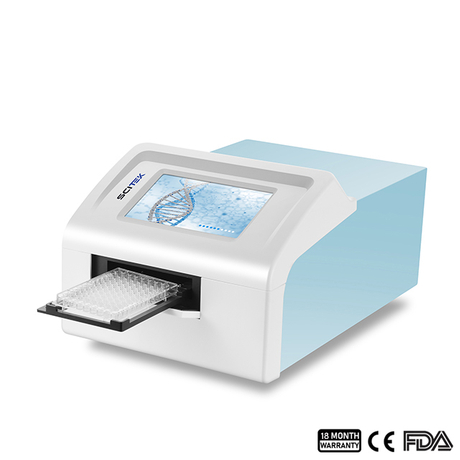Automatic Elisa Plate/Microplate Reader - Scitek