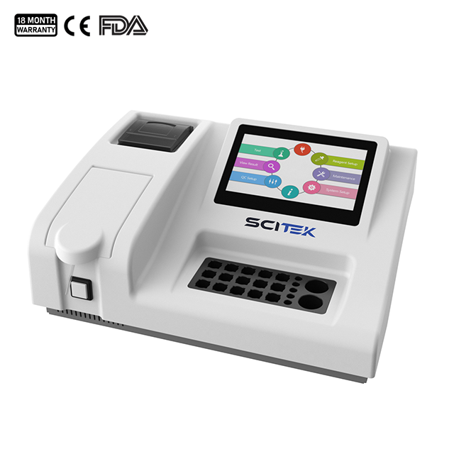 Clinical Semi-auto Biochemistry Analyzer - Scitek