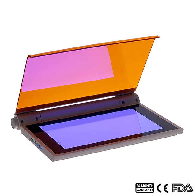 Blue Light Transilluminator with Bottom LED Light Module - Scitek