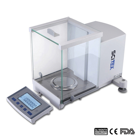 0.00001g/0.0001g Semi-micro Analytical Balance - Scitek