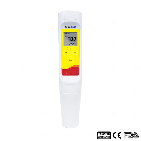 Best 3 Points Pocket pH Meter Manufacturer- Scitek