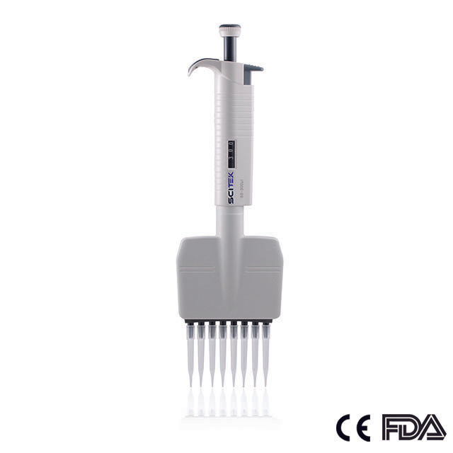 Eight-channel Adjustable Volume Pipettes - Scitek