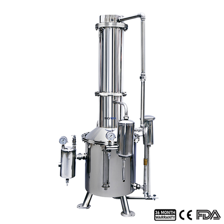 Best Tower Steam Re-distilled Water Distiller for Sale - Scitek