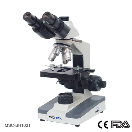 Trinocular Viewing Head Biological Microscope for Sale - Scitek
