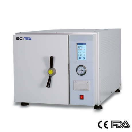 Large Capacity Benchtop Class B Autoclave - Scitek