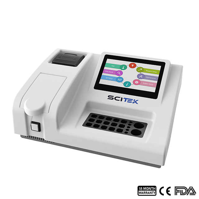 Clinical Semi-auto Biochemistry Analyzer - Scitek