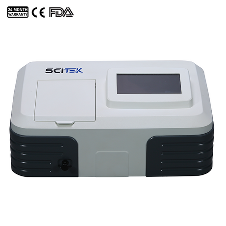 UV VIS Spectrophotometer with 2nm Spectral Bandwidth - Scitek