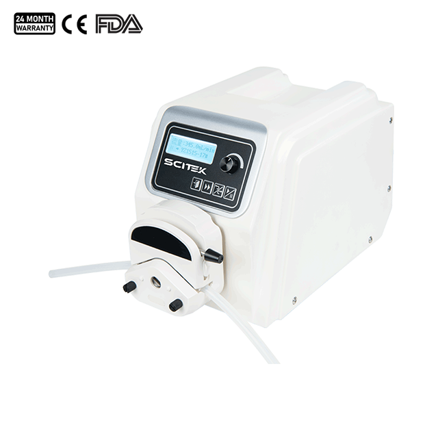 Top Flow Rate Peristaltic Pump with LCD Display for Sale - Scitek