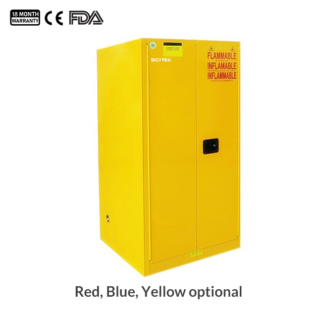 Lab Chemical Storage Cabinet - Solvent, Base, Acid