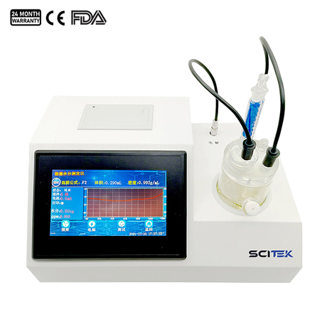 Automatic Karl Fischer Coulometric Titrator - KF Titrator