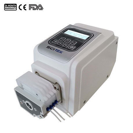 Top Flow Rate Peristaltic Pump with LCD Display for Sale - Scitek