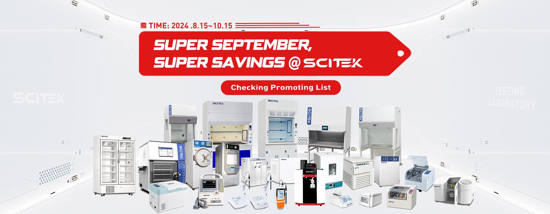 Super September, Super Savings @ Scitek Global